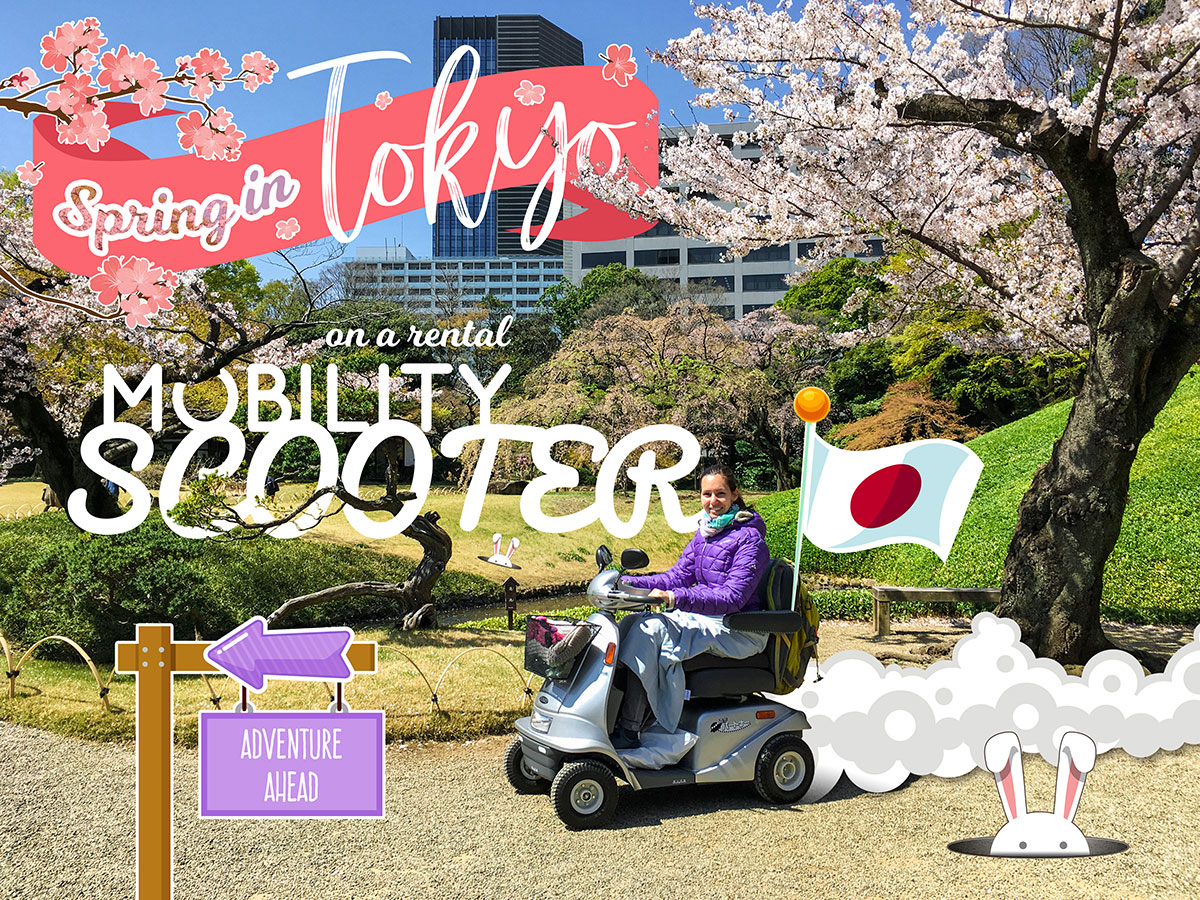 Mobility Scooter Rental Experience in Tokyo - March 2018 - Little Miss ...
